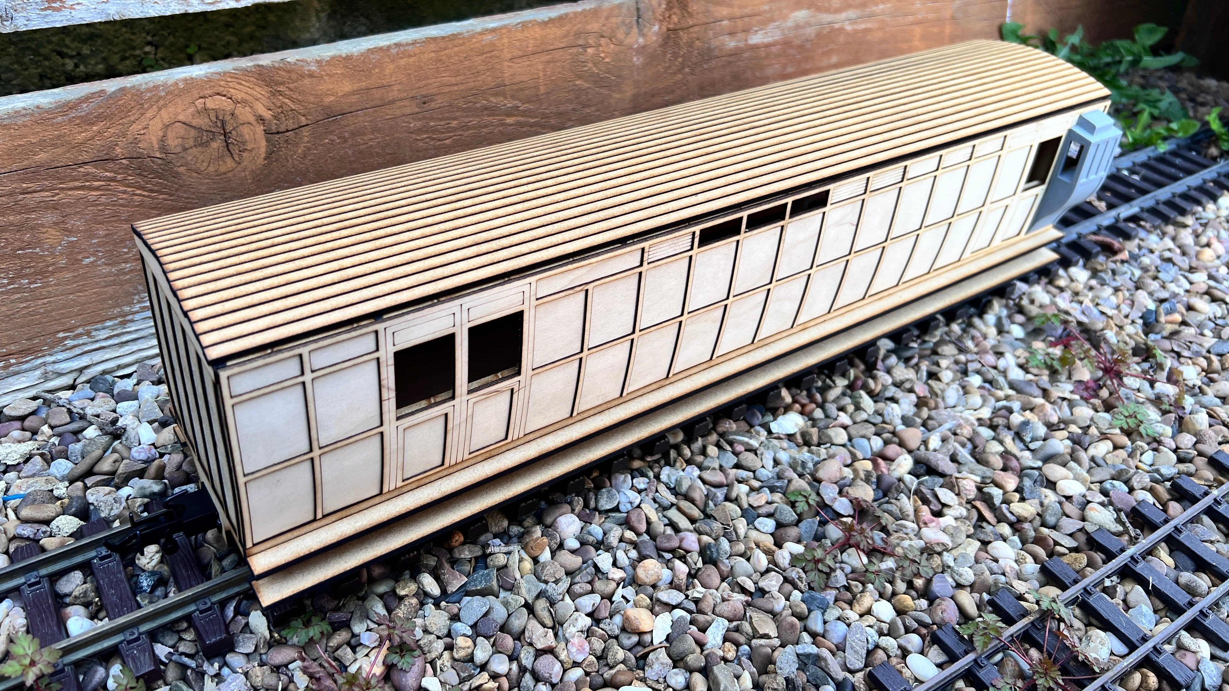 15mm Scale Isle of Man Railway 1897 Metropolitian Carriage and Wagon C ...