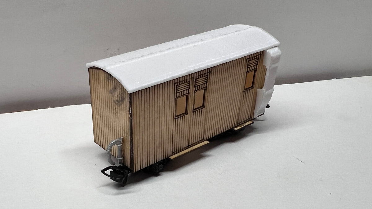 4mm Scale South African Railways NG-V2 Brake Coach – Bowaters Models