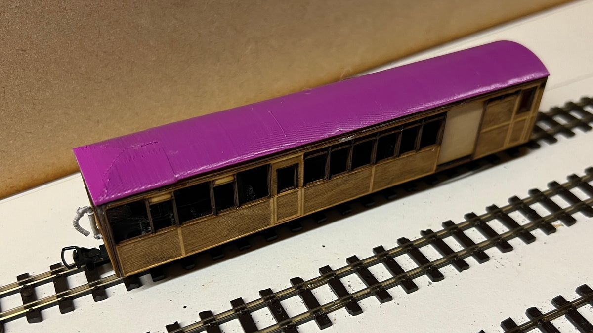 4mm Scale Ffestiniog Railway All 1st Observation Coach No.101 in 1980s ...