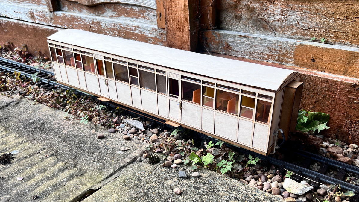 16mm Scale Next Generation - Ffestiniog Railway All 3rd Coach No.105 ...