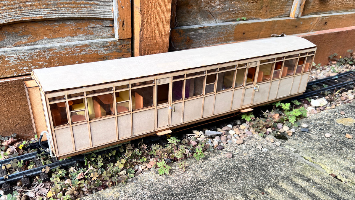 16mm Scale Next Generation - Ffestiniog Railway All 3rd Coach No.105 ...