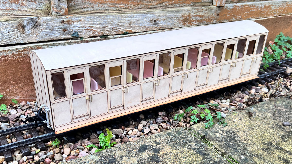 16mm Scale Next Generation - Ffestiniog Railway All 3rd Coach No.22/26 ...