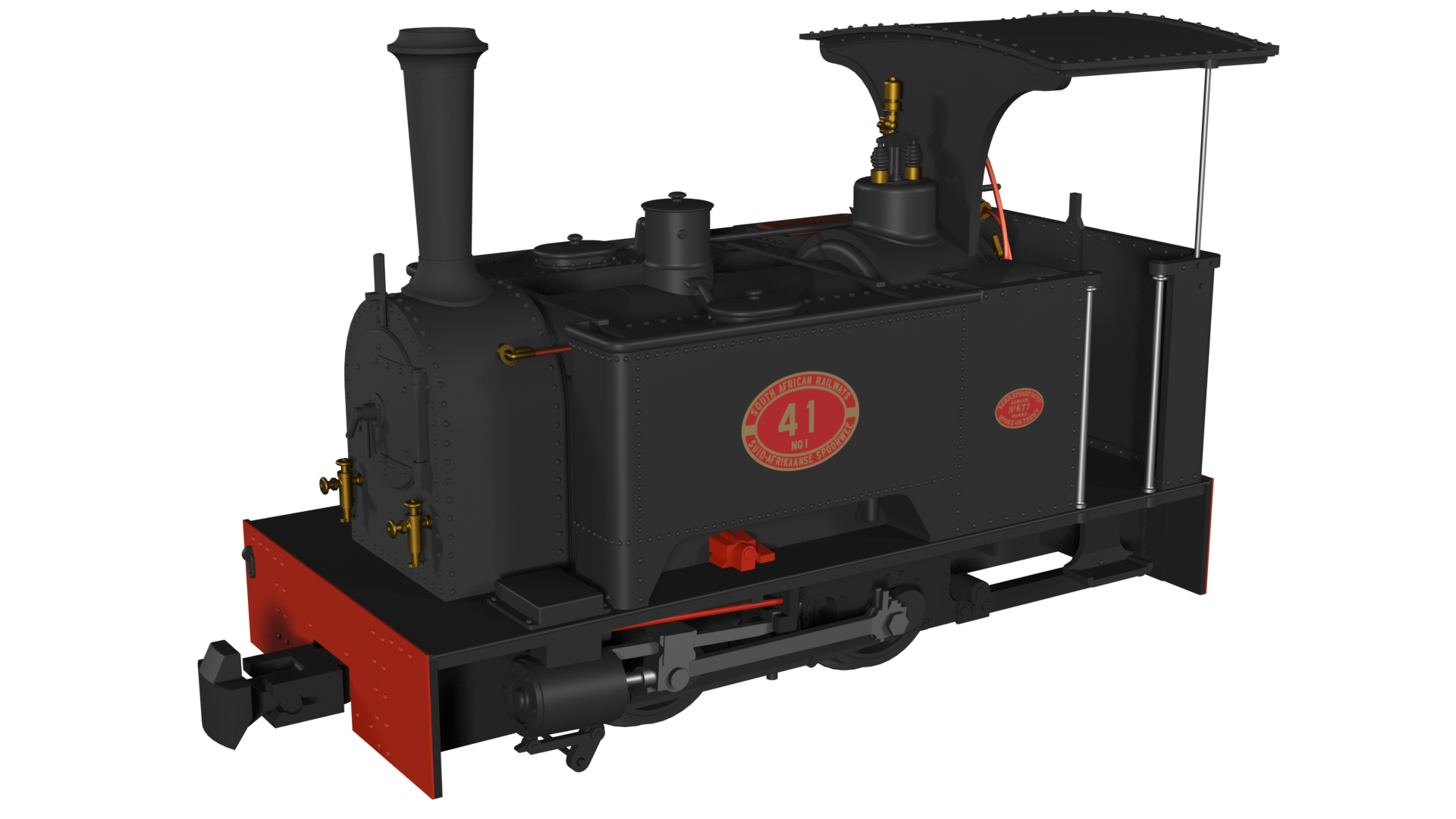 4mm Scale Rapido UK Kerr Stuart Short Tank Sirdar - South African Rail ...