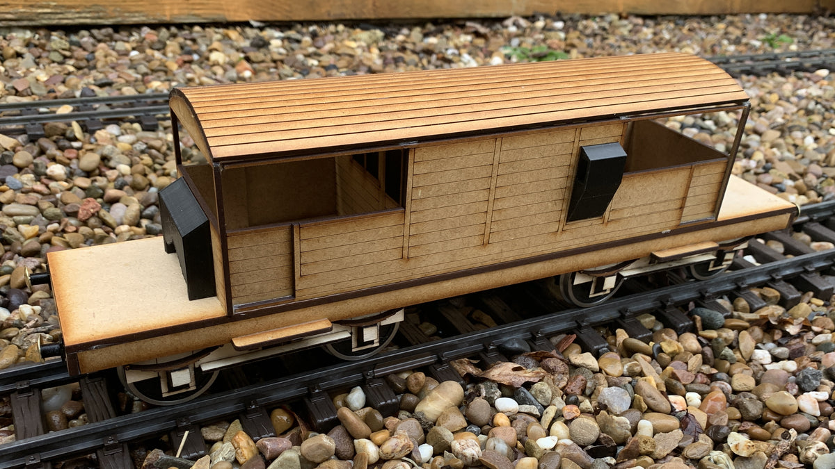1:32 Scale SR 25 Ton Bogie Brake Van 'Queen Mary' – Bowaters Models