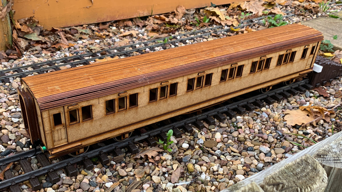 1:32 Scale SECR Continental 6 1/2 Compartment 1st/3rd Class Coach ...