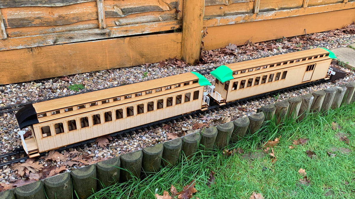 16mm Scale Sandy River and Rangeley Lakes Railroad Passenger Car Multi ...