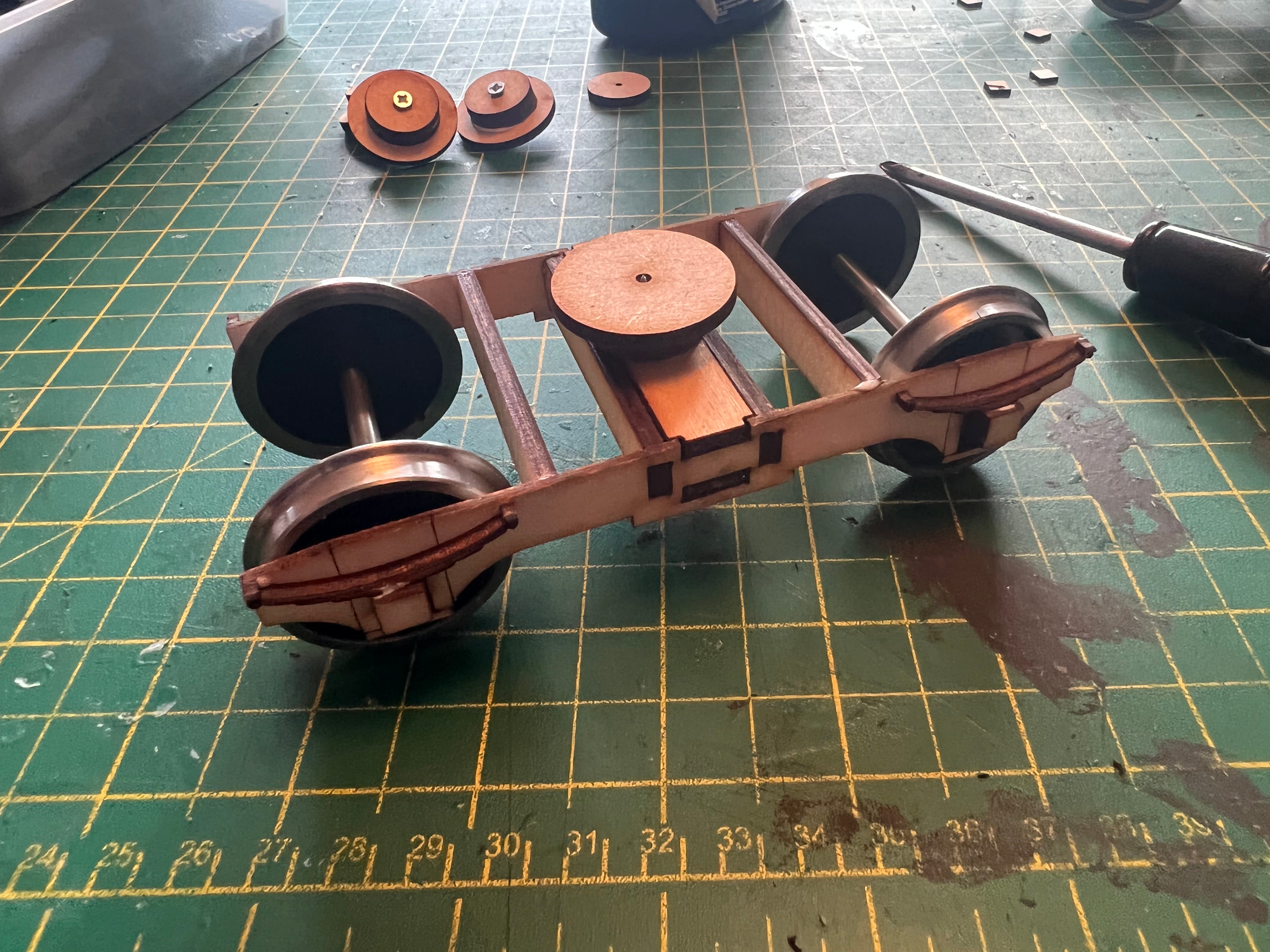 1:32 Scale Pullman Car Company Coach Bogies – Bowaters Models